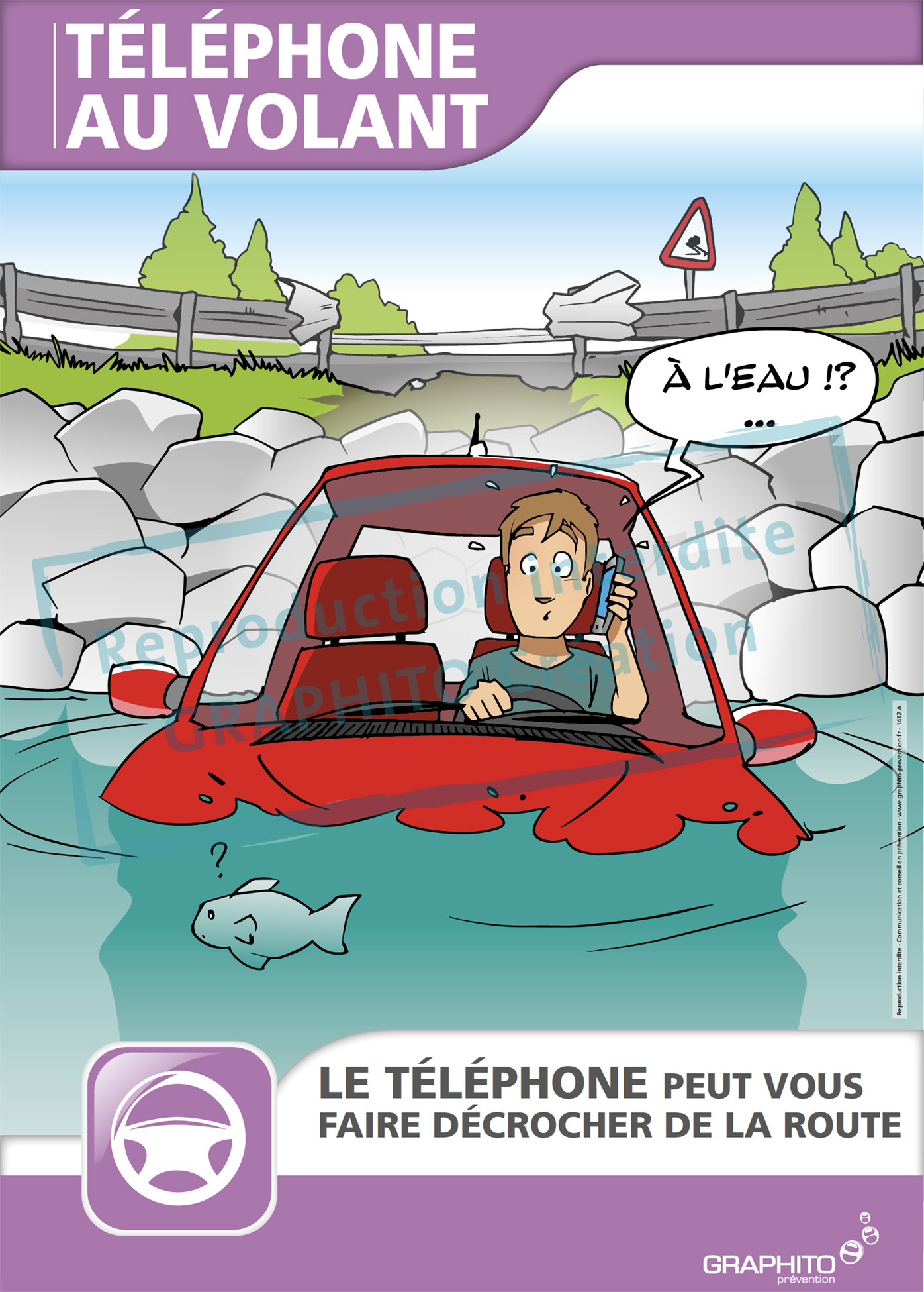 Telephone Safety Truck - Graphito Prevention